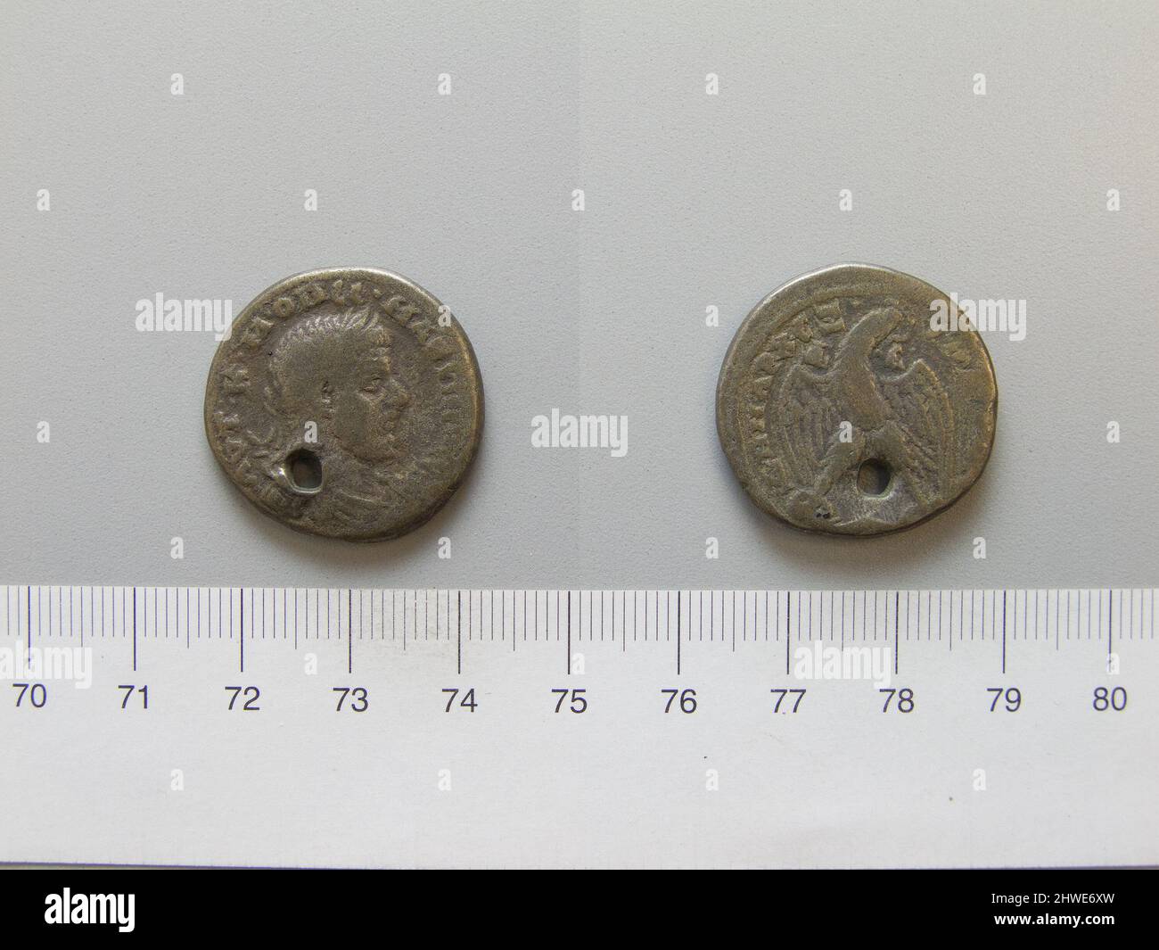 Tetradrachm of Macrinus, Emperor of Rome. Ruler: Macrinus, Emperor of ...