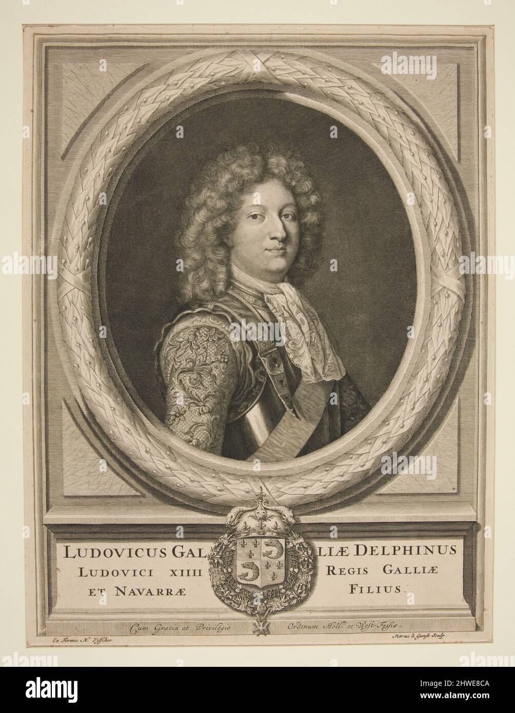 Louis XV. Artist: Pieter Stevens van Gunst, Dutch, 1659–1724 Stock ...