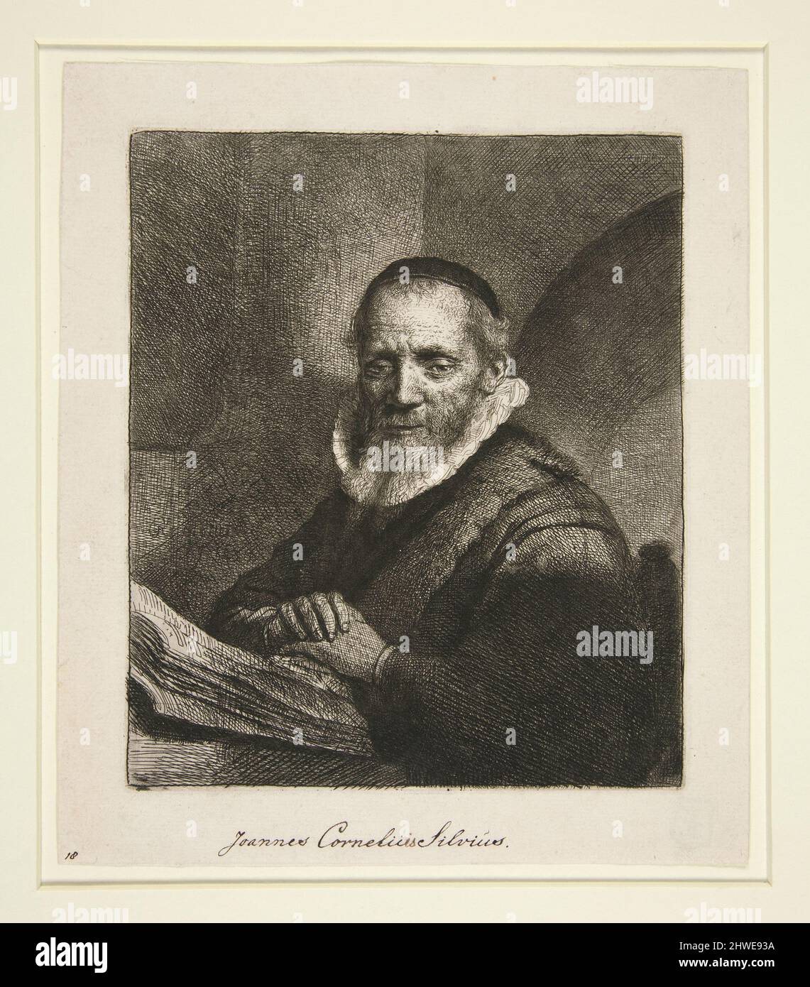Jan cornelis sylvius rembrandt hi-res stock photography and images - Alamy