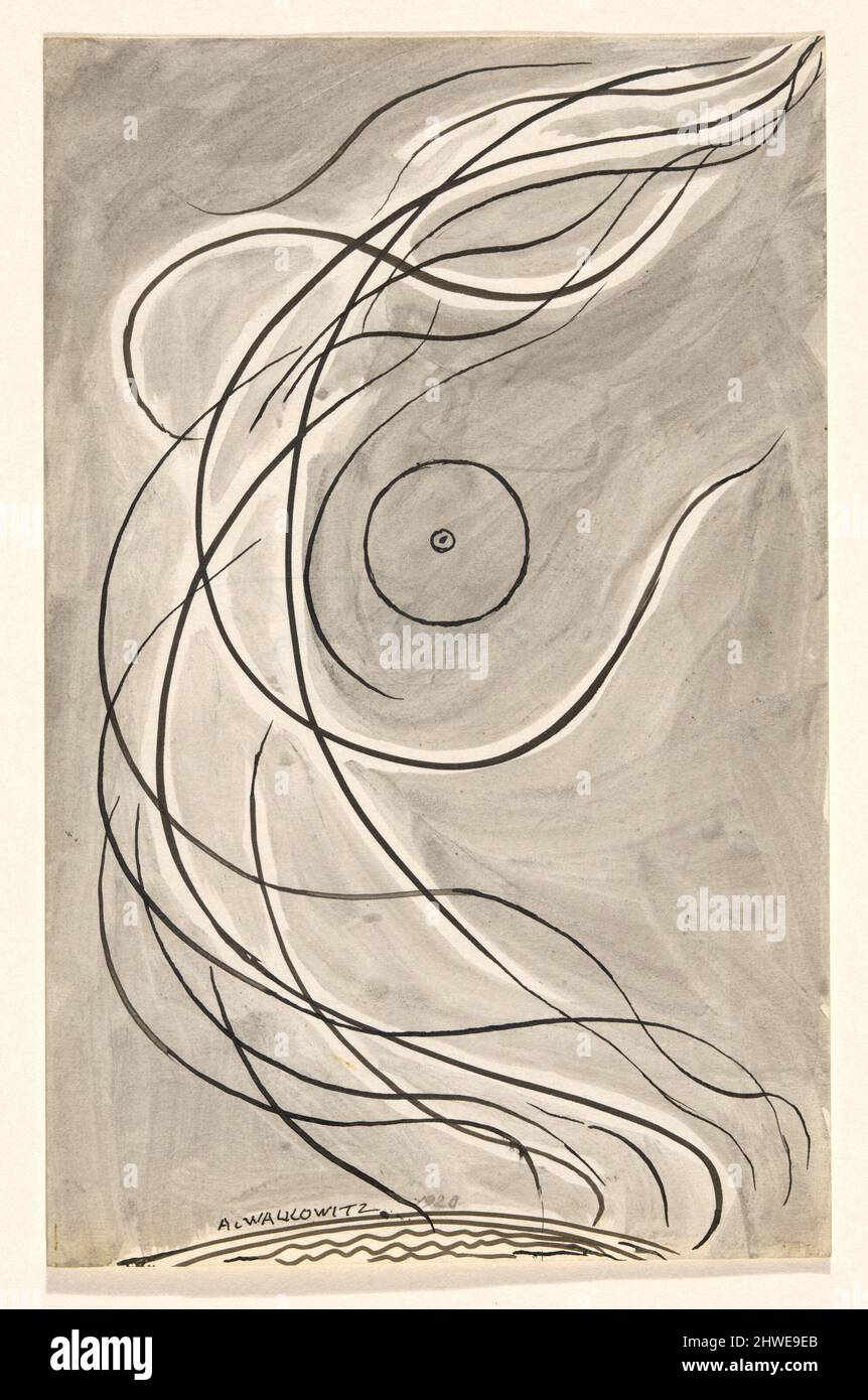 Dance Abstraction: Isadora Duncan (or “Rhythmic Line”). Artist: Abraham ...