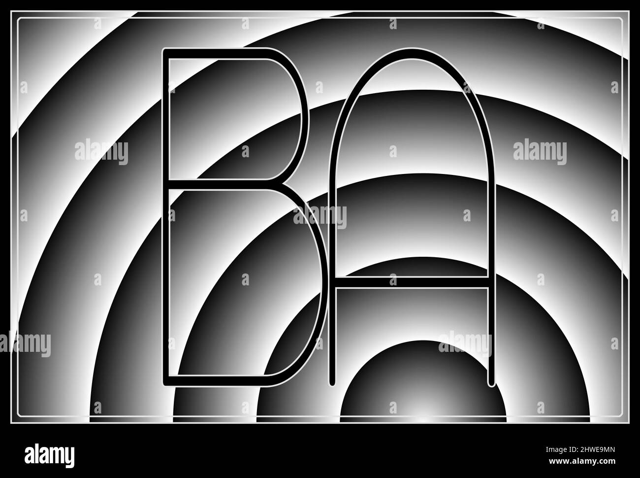 Letters ba hi-res stock photography and images - Alamy