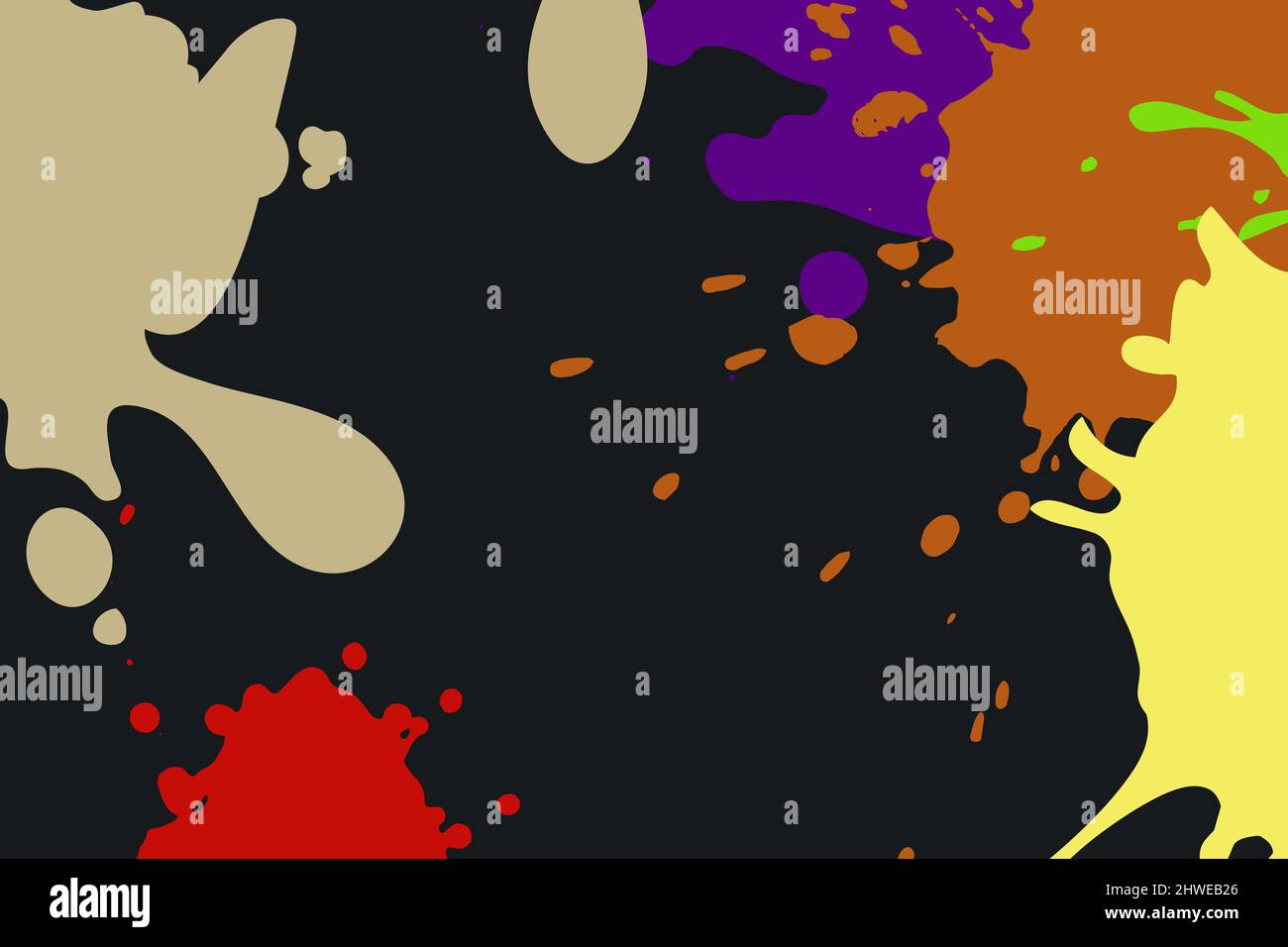 Modern abstract simple splash cover design . Editable set cover design ...