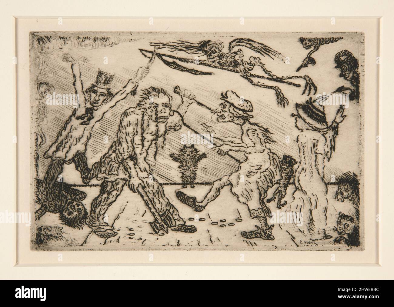 La colère (Wrath), from the portfolio Les péchés capitaux (The Deadly ...