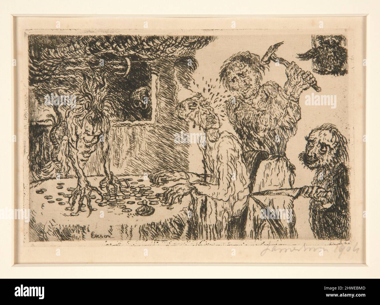 L’avarice (Greed), from the portfolio Les péchés capitaux (The Deadly ...