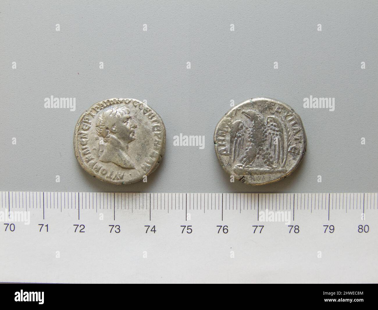 Tetradrachm of Trajan, Emperor of Rome from Antioch. Ruler: Trajan ...