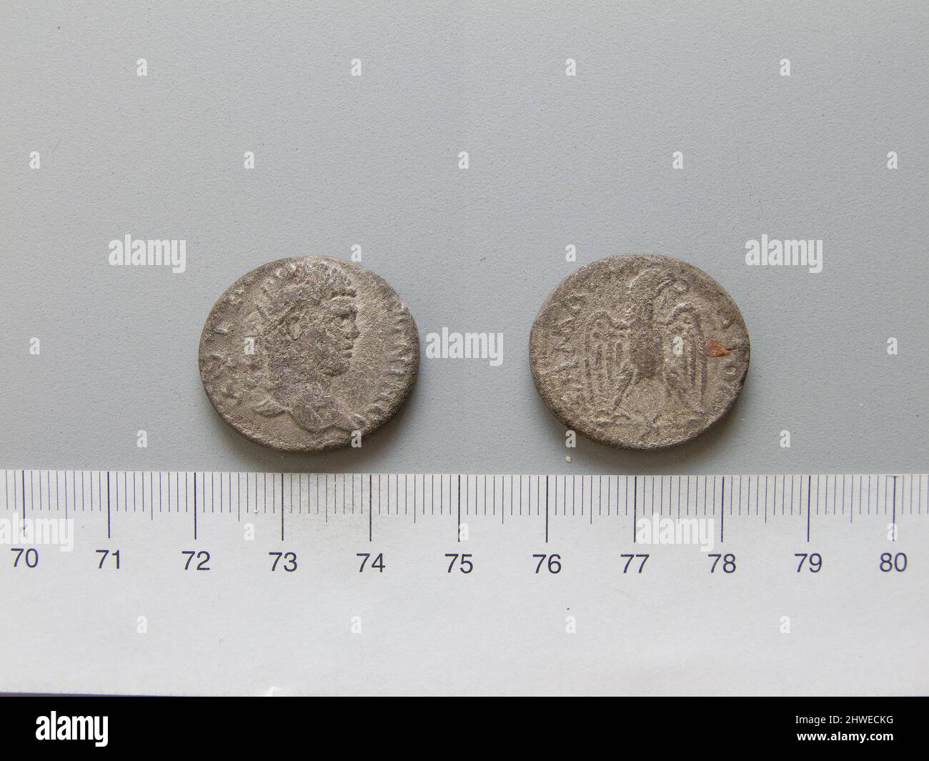 Tetradrachm of Caracalla, Roman Emperor from Cyrrhus. Ruler: Caracalla ...