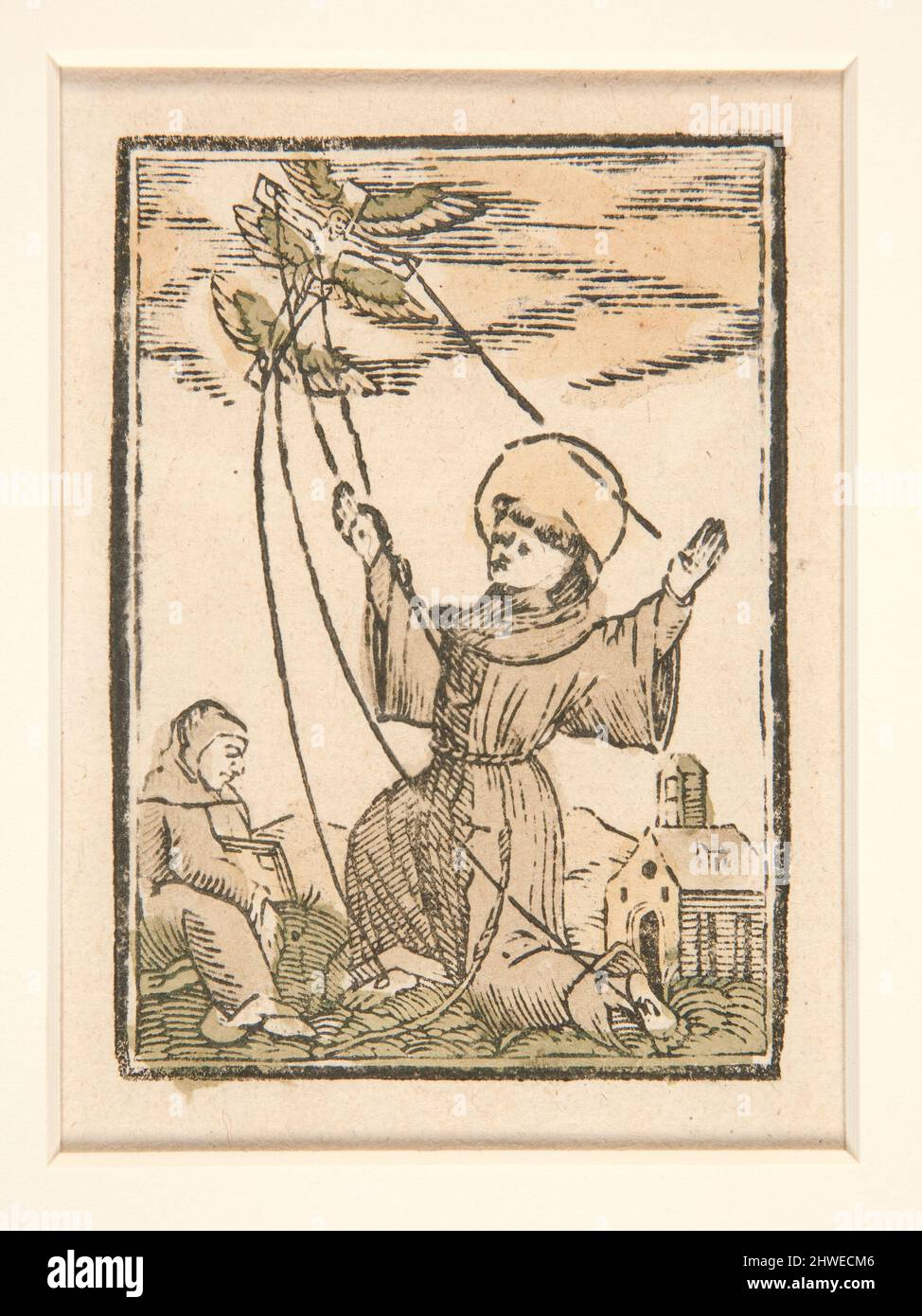 St. Francis of Assisi Receiving the Stigmata. Artist: Unknown Stock ...