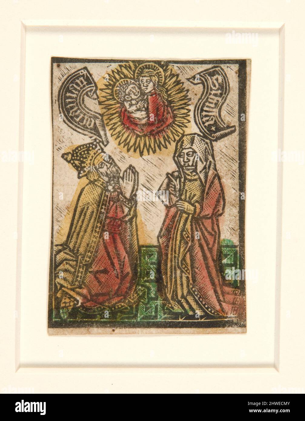 Octavius and the Sibyl. Artist: Unknown Stock Photo - Alamy