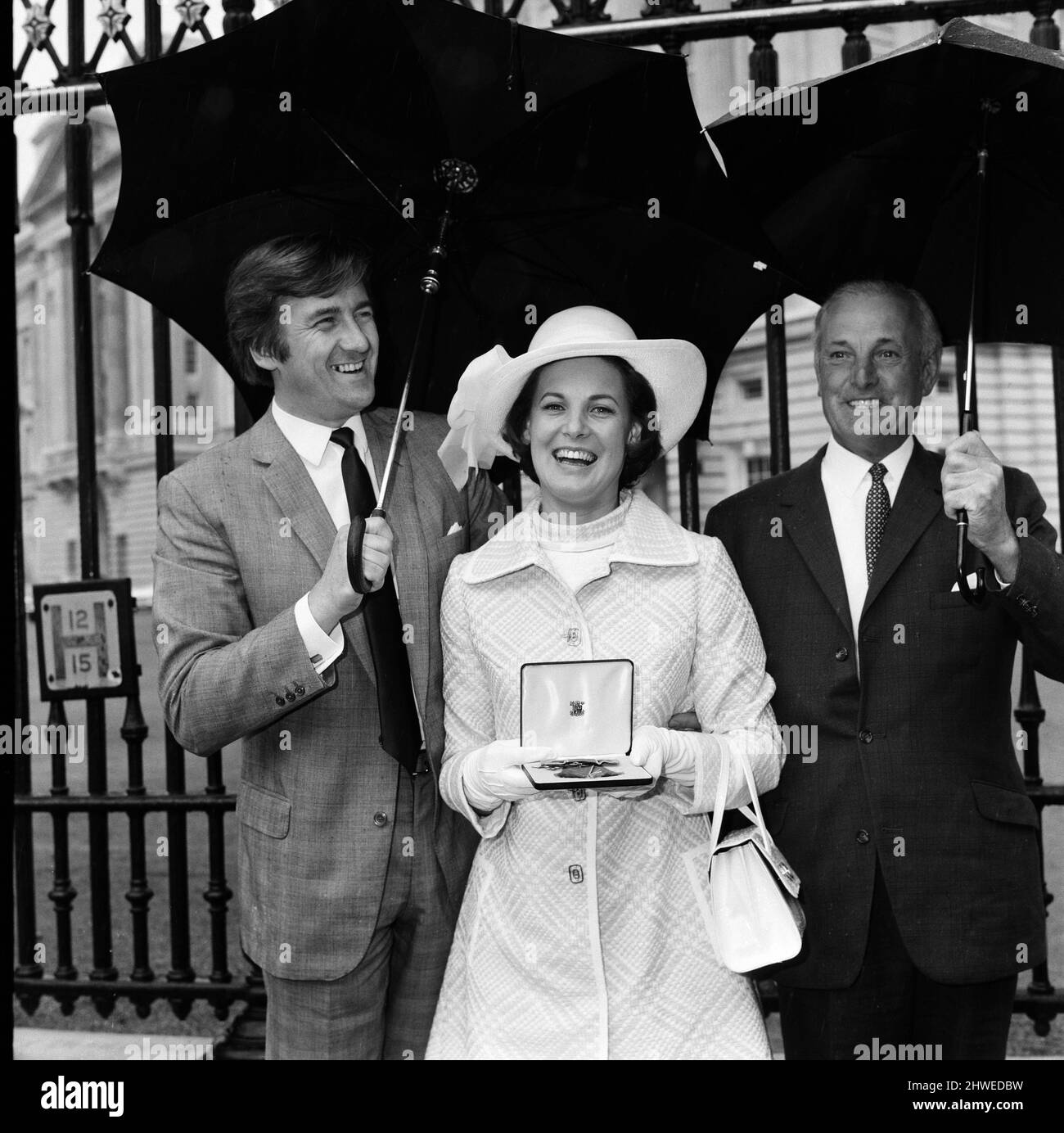 Scottish singer Moira Anderson who attended the investiture at ...