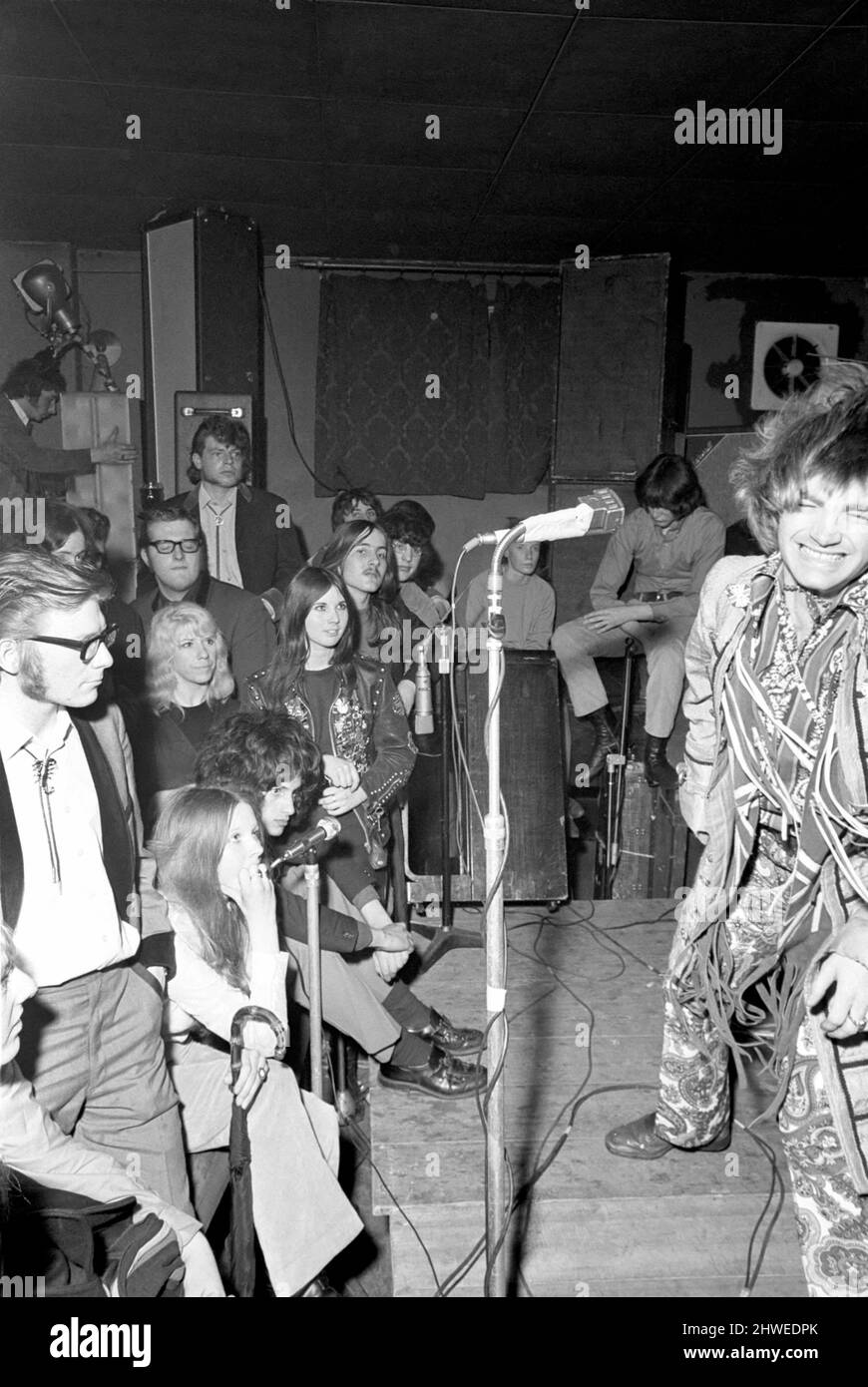 Screaming Lord Sutch returned to the London stage after an absence of ...