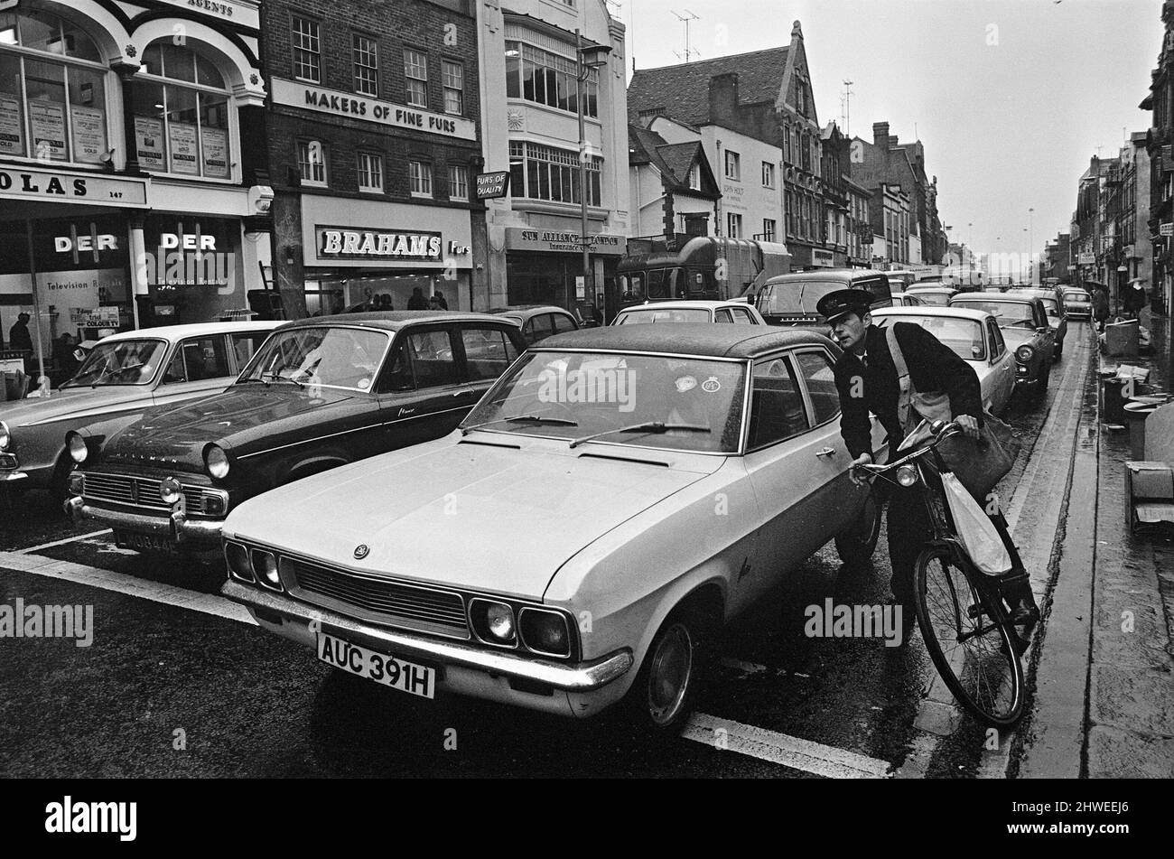 Street scenes, Broad Street and Friar Street, Reading, Berkshire ...