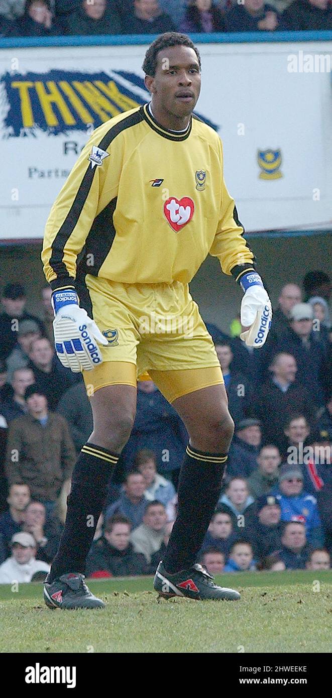 PORTSMOUTH V NEWCASTLE 29-02-04 SHAKA HISLOP PIC MIKE WALKER, 2004 ...