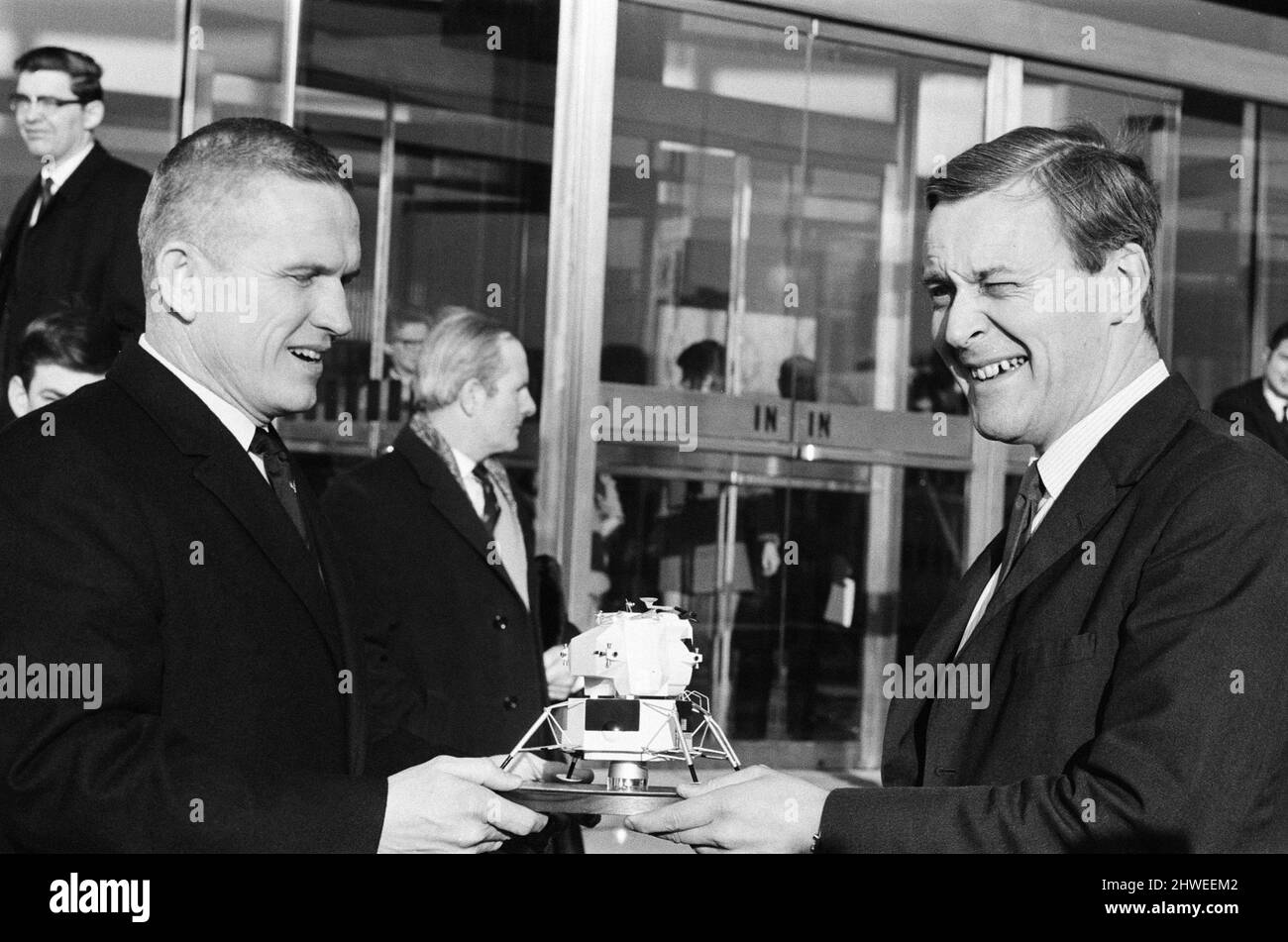 Colonel Frank Borman, NASA Astronaut and Commander Apollo 8, the first ...