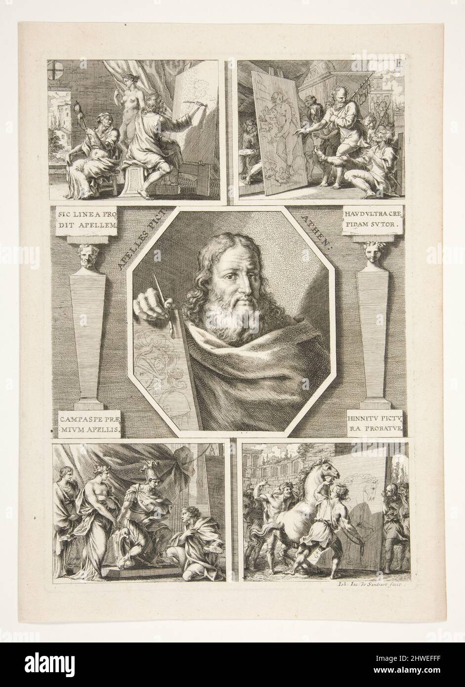 Life of apelles hi-res stock photography and images - Alamy