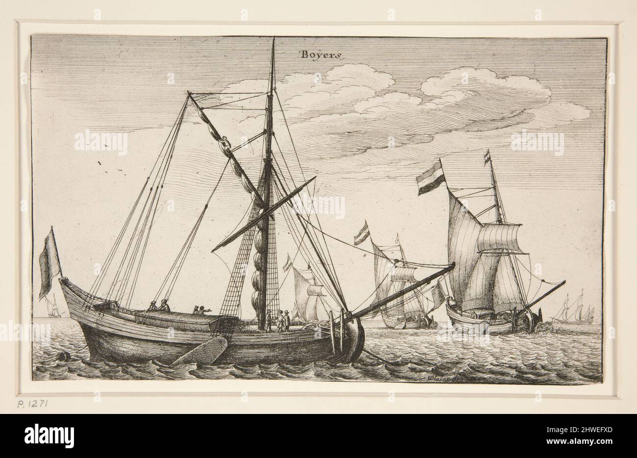 Dutch Cargo Ships, no. 11 of 12 in the series Navium Variae Figurae et ...