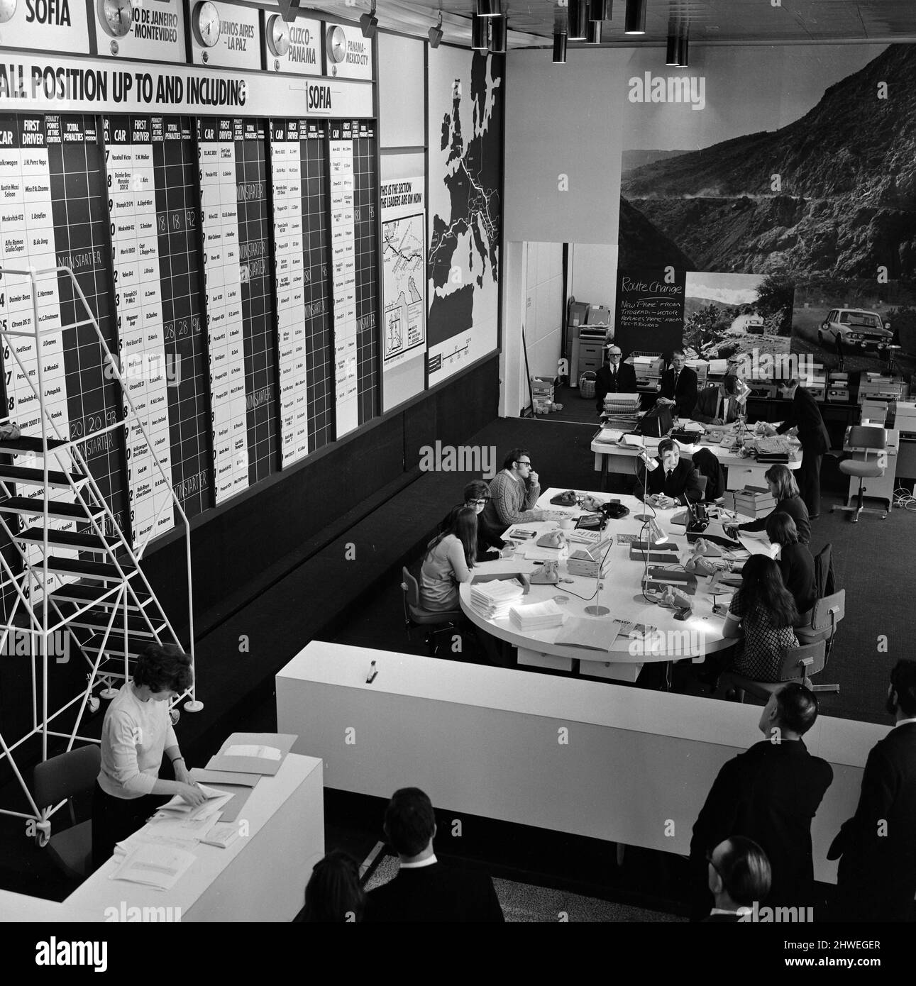 1970 London to Mexico World Cup Rally. The motor rally started at ...