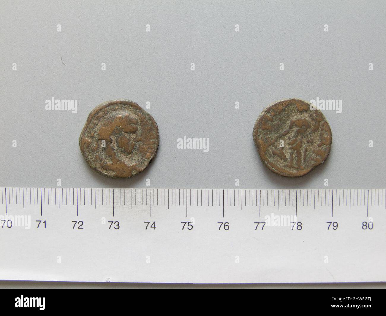 Coin of Caracalla, Roman Emperor from Gabala. Ruler: Caracalla, Roman ...