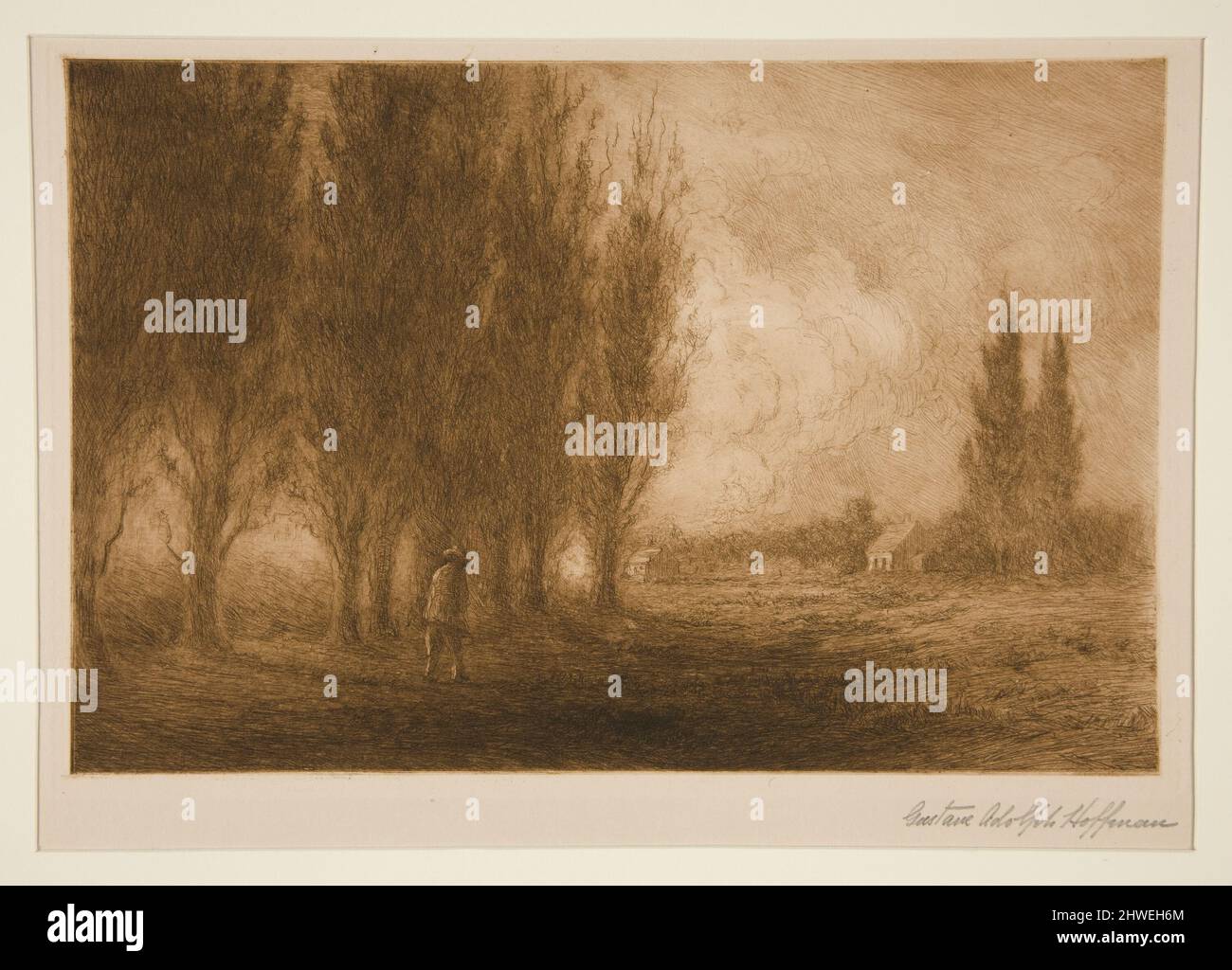 Passing of Day. Artist: Gustave Adolphe Hoffmann, German, 1869–1945 ...