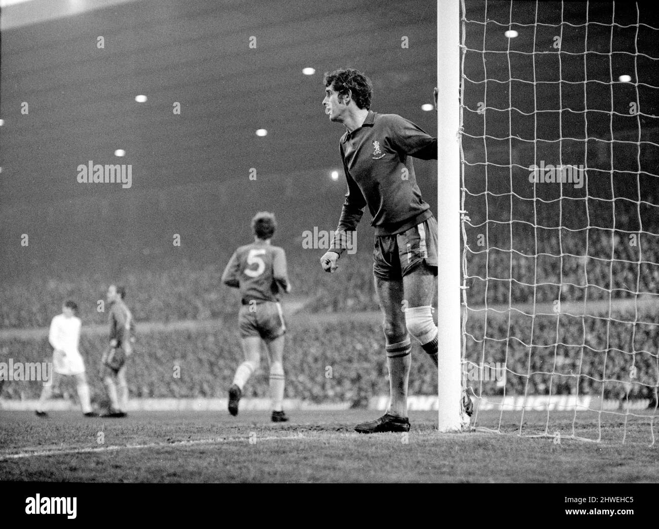 Chelsea v leeds 1970 hi-res stock photography and images - Alamy