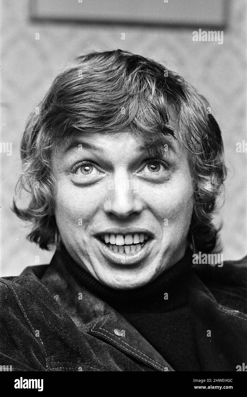Singer and actor Tommy Steele. 21st November 1969 Stock Photo - Alamy