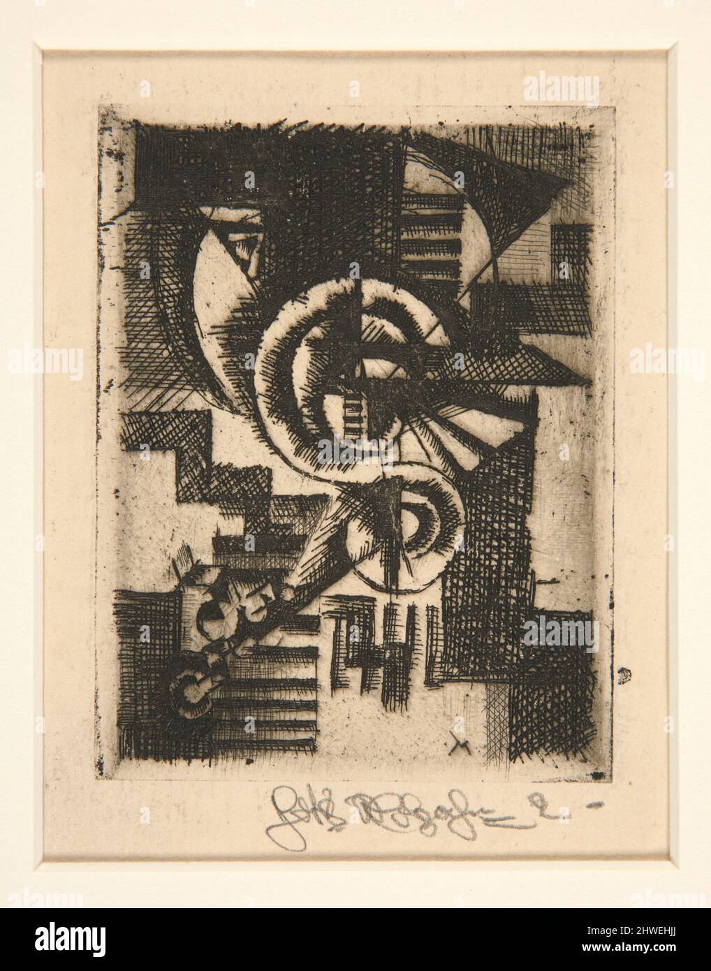 Little Height Machine (Kleines Hohenmaschine). Artist: Johannes Molzahn ...