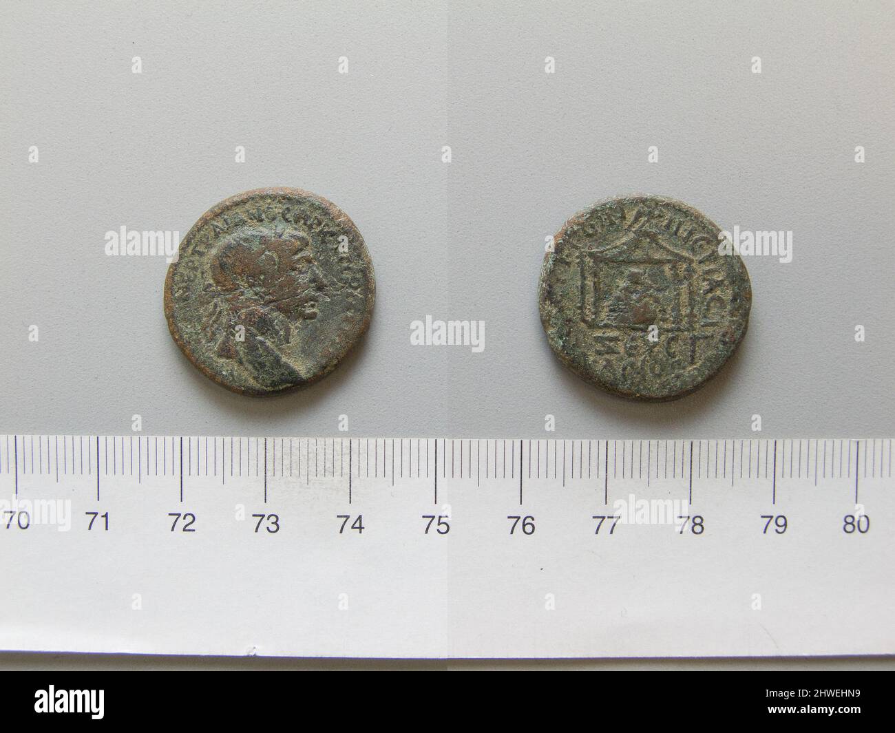 Coin of Trajan, Emperor of Rome from Seleucia Pieria. Ruler: Trajan ...