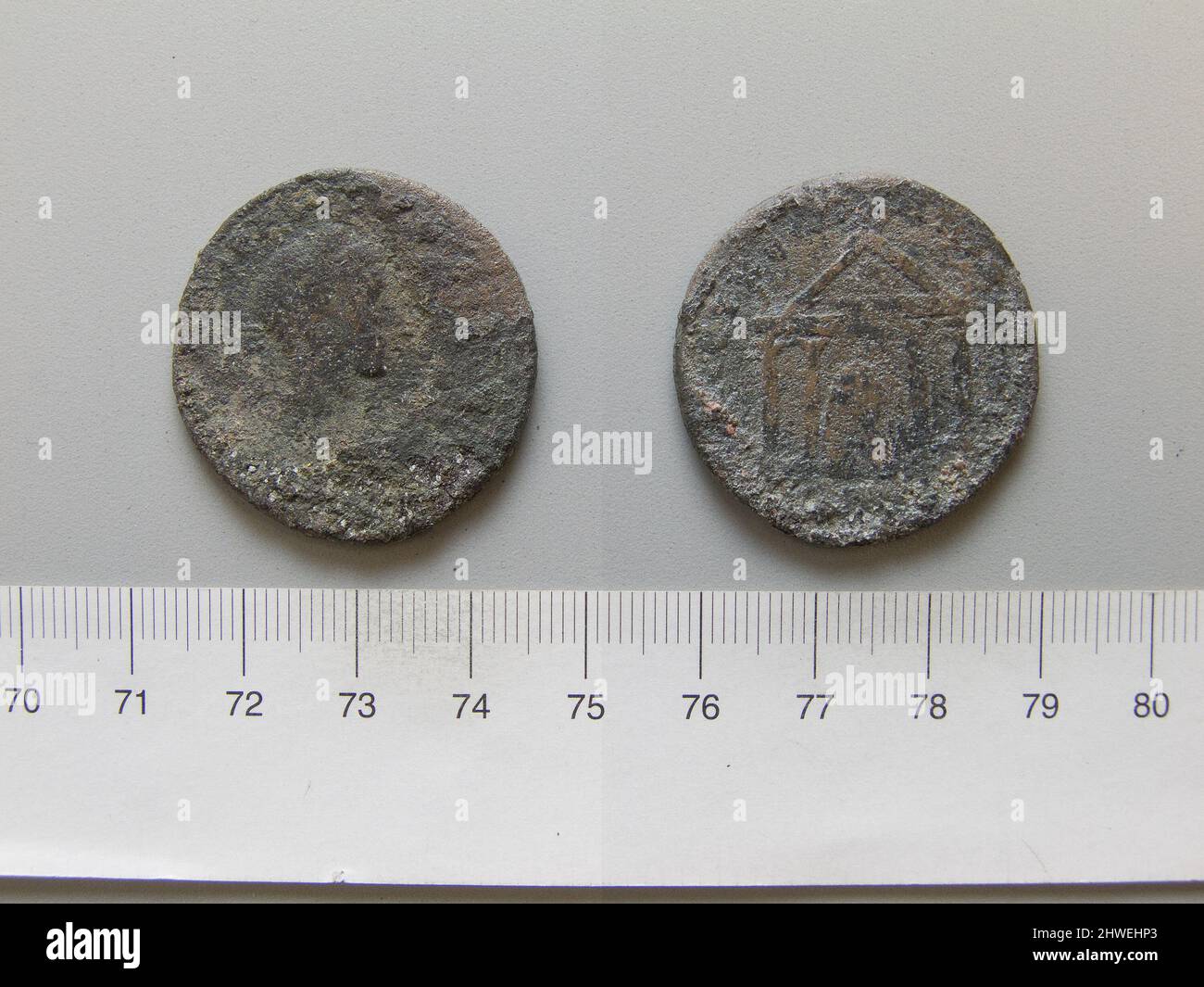 Coin of Severus Alexander, Emperor of Rome from Seleucia Pieria. Ruler ...
