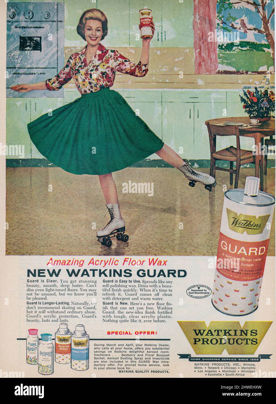 Housewife advert america hi-res stock photography and images - Alamy