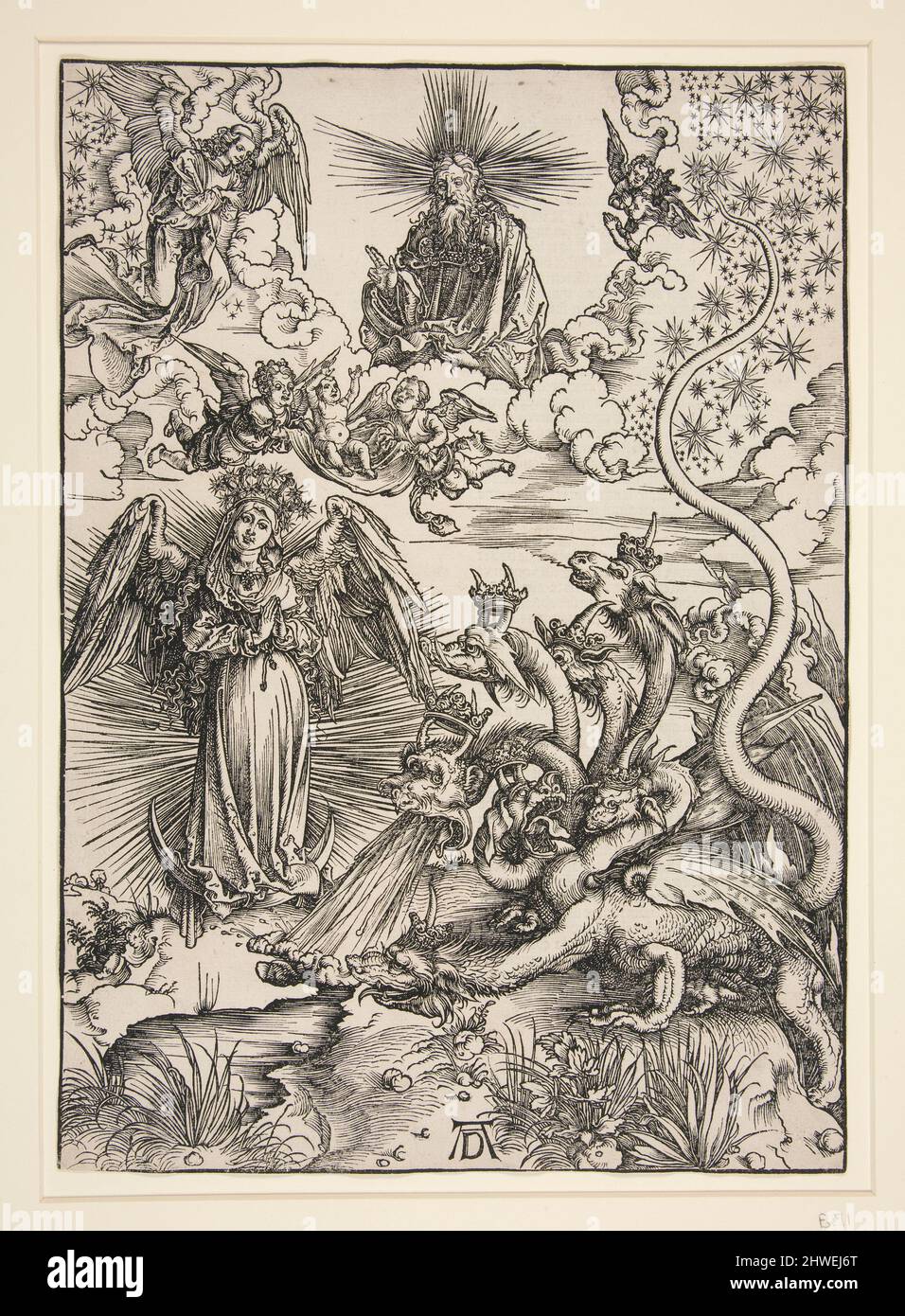 The Apocalyptic Woman, from the series The Apocalypse. Artist: Albrecht ...