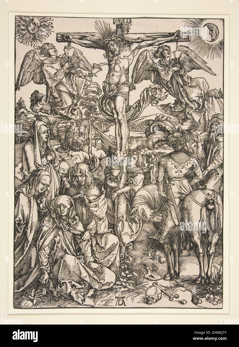 The Crucifixion, from The Large Passion. Artist: Albrecht Dürer, German, 1471–1528 Stock Photo ...
