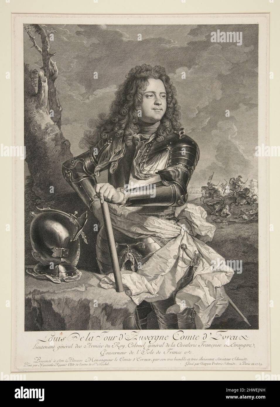Portrait of Louis de la tour d’Auvergne, Count of Evreux, after ...