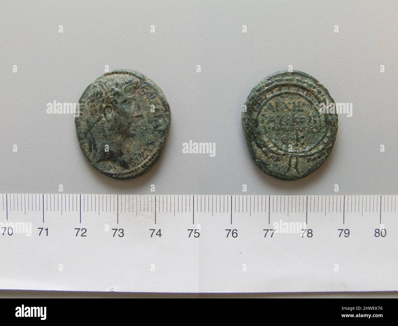 Dupondius of Augustus, Emperor of Rome from Antioch. Ruler: Augustus ...