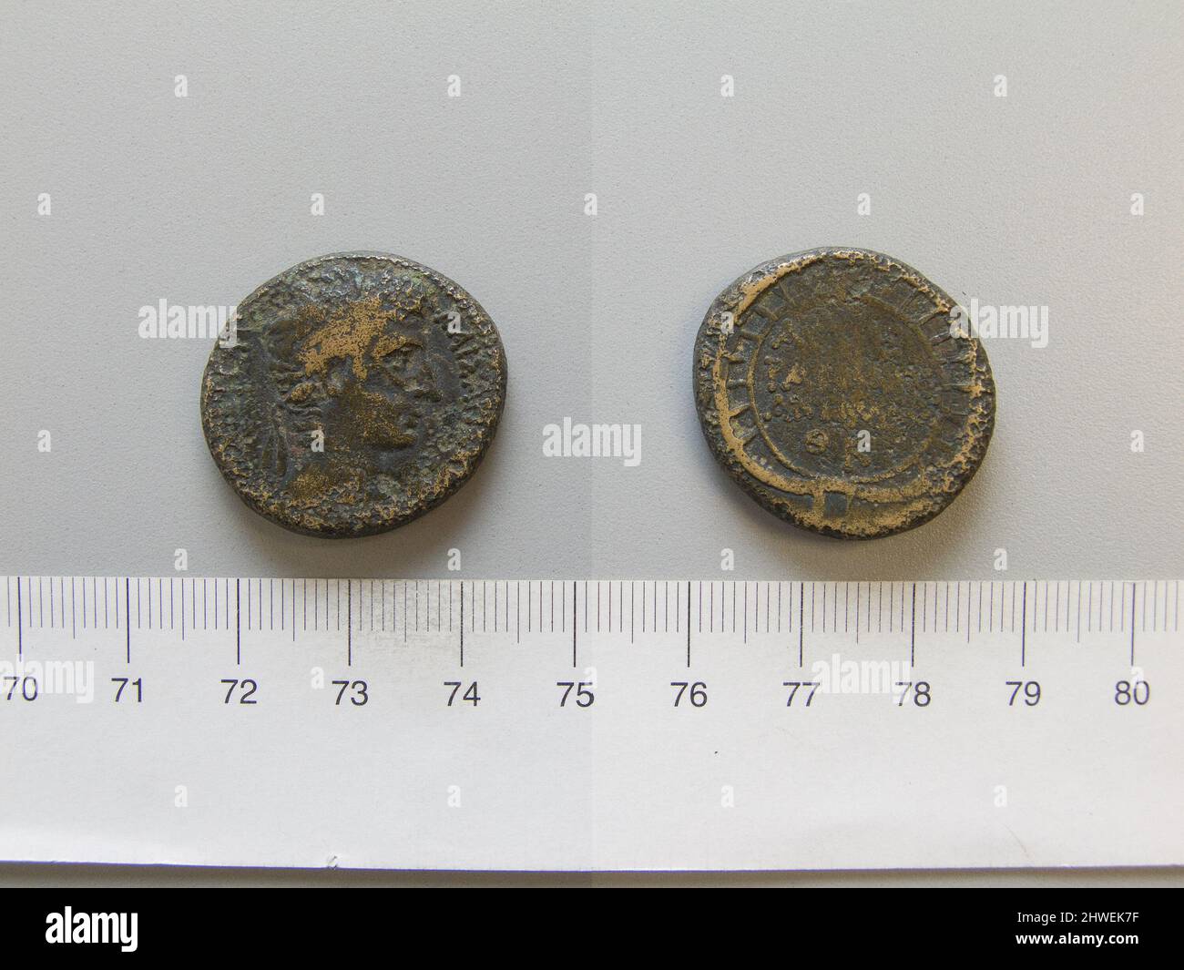 Dupondius of Augustus, Emperor of Rome from Antioch. Ruler: Augustus ...