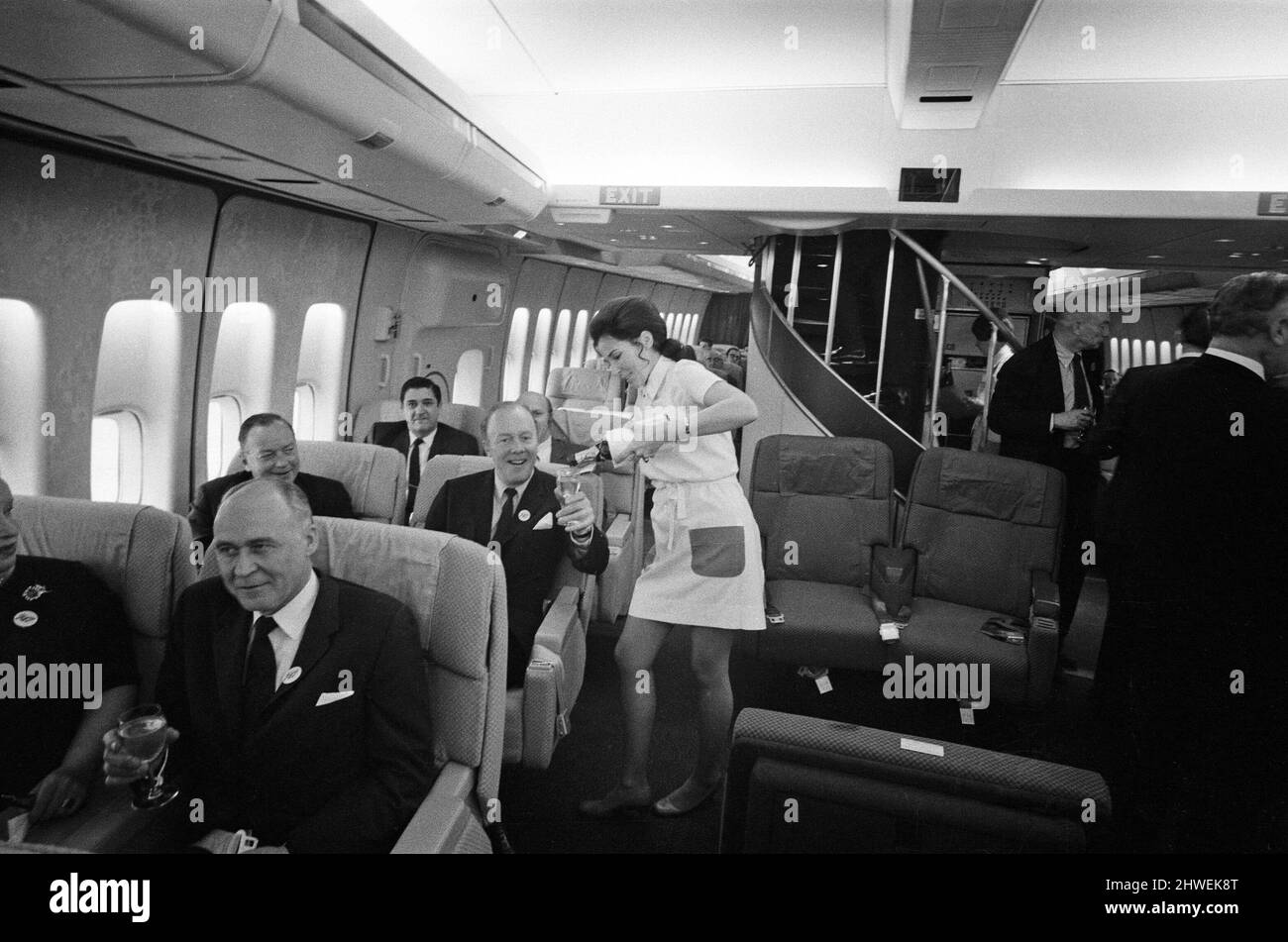 Boeing 747 1970s inside hi-res stock photography and images - Alamy