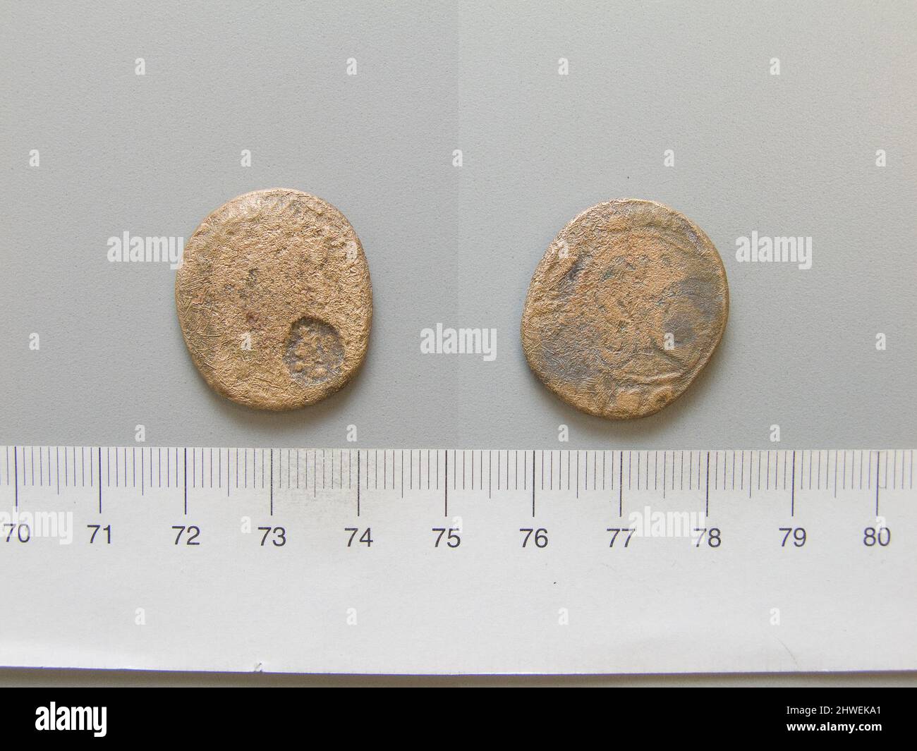 Dupondius of Tiberius, Emperor of Rome from Antioch. Ruler: Tiberius ...