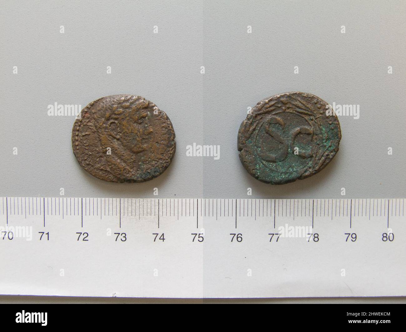 Dupondius of Claudius, Emperor of Rome from Antioch. Ruler: Claudius ...