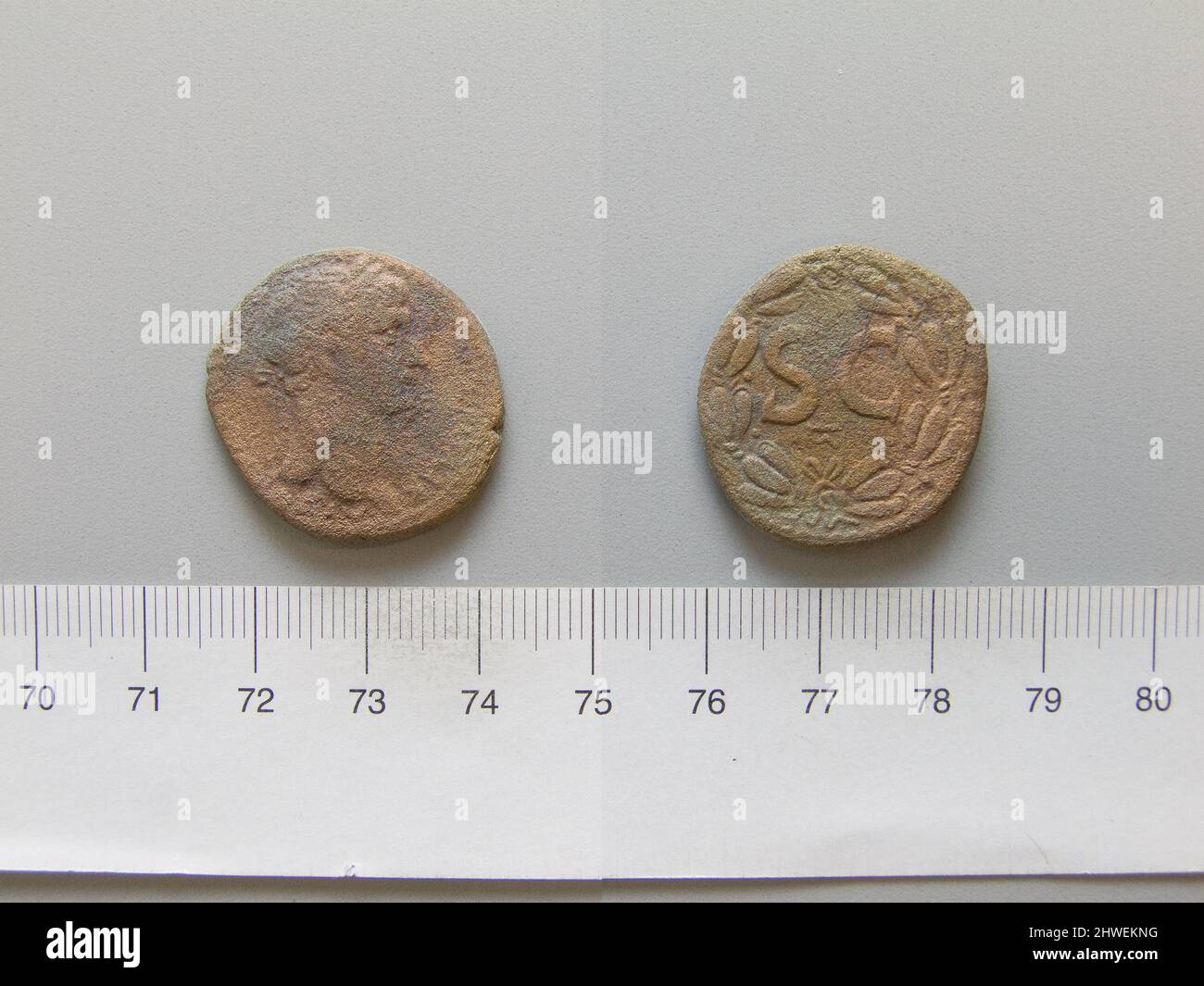 Dupondius of Trajan, Emperor of Rome from Antioch. Ruler: Trajan ...