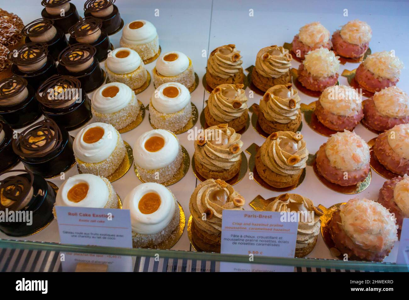 Paris, France, People interior French Boulangerie and Cafe, "Bo & Mie ...