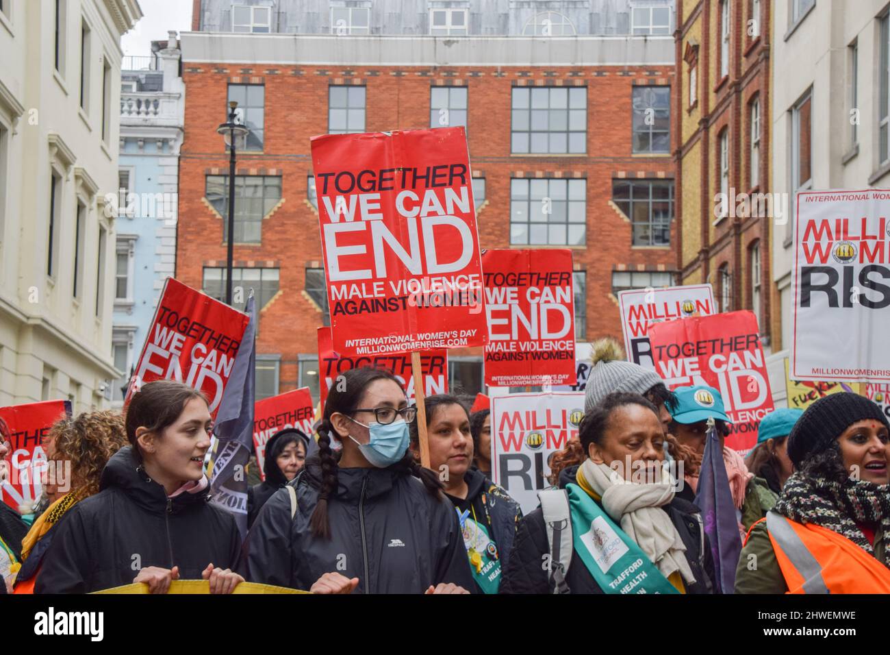 Womens rights protest photography uk hi-res stock photography and ...