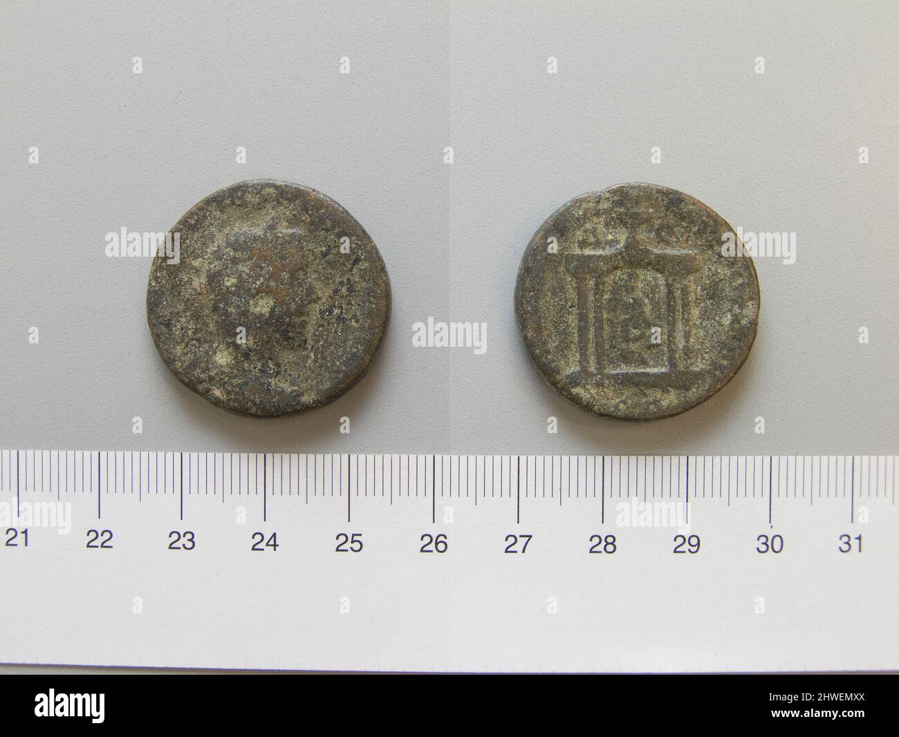 Dupondius of Trebonianus Gallus, Emperor of Rome from Rome. Ruler ...