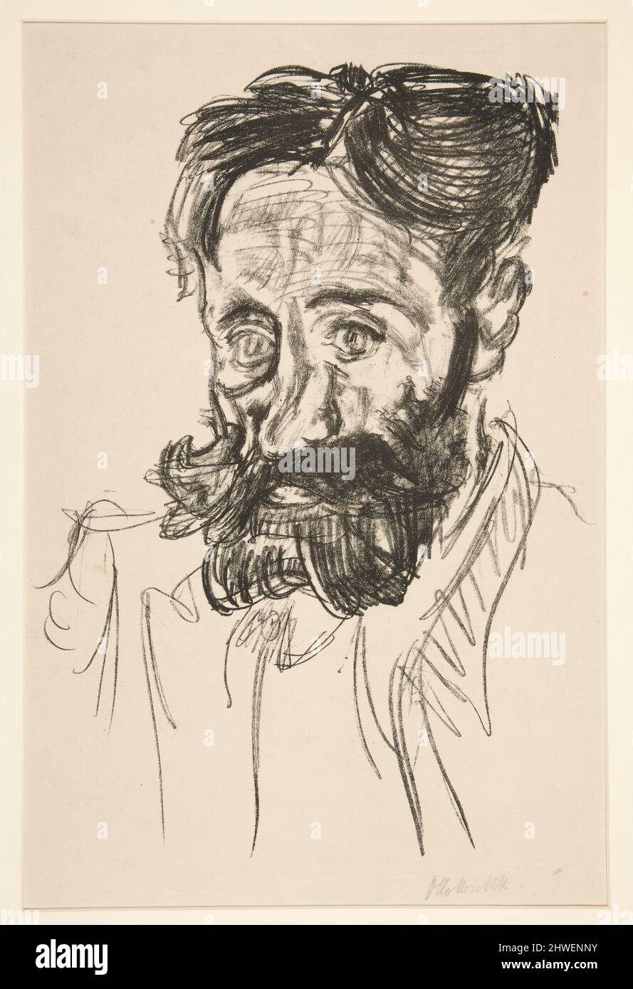 Portrait of Dr. Fritz Neuberger. Artist: Oskar Kokoschka, Austrian ...
