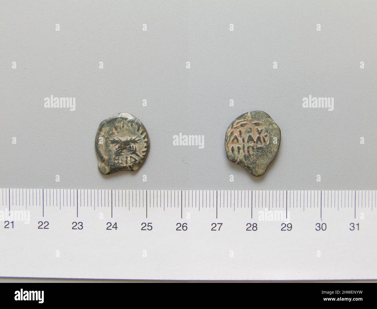 Coin of Claudius, Emperor of Rome from Judea. Ruler: Claudius, Emperor ...