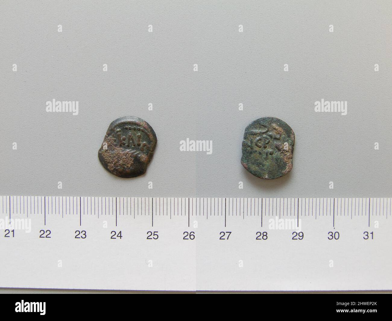 Coin of Nero, Emperor of Rome from Judaea. Ruler: Nero, Emperor of Rome ...