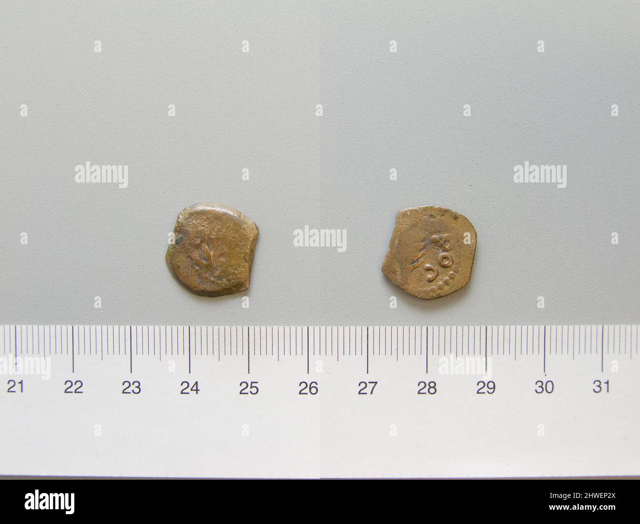 Coin of Nero, Emperor of Rome from Judaea. Ruler: Nero, Emperor of Rome ...