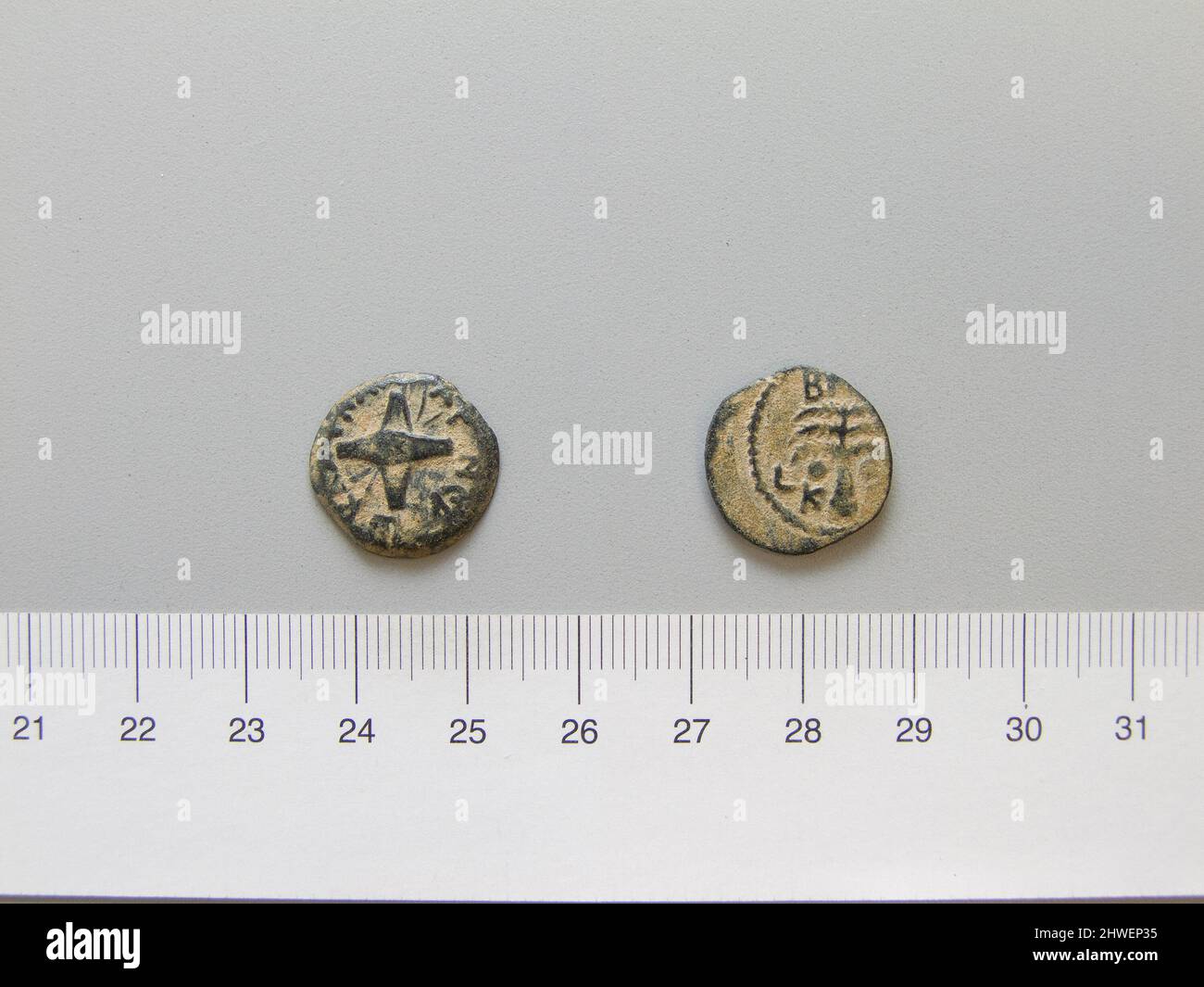 Coin of Claudius, Emperor of Rome from Jerusalem. Ruler: Claudius ...