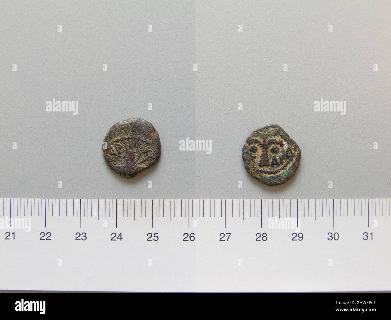 Coin of Claudius, Emperor of Rome from Jerusalem. Ruler: Claudius ...