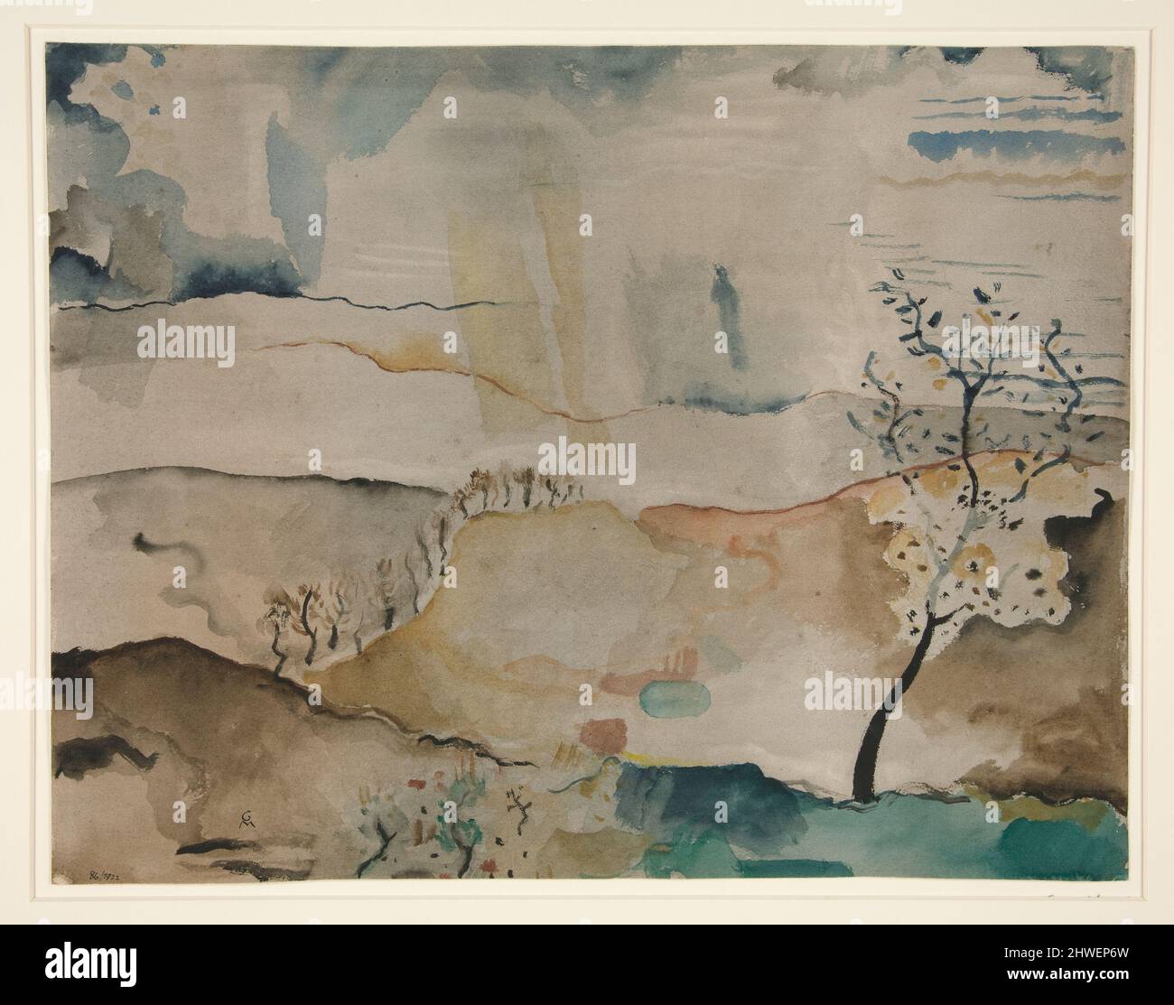 Landscape Study, No. 86. Artist: George Meyer, German, 1899-active ...