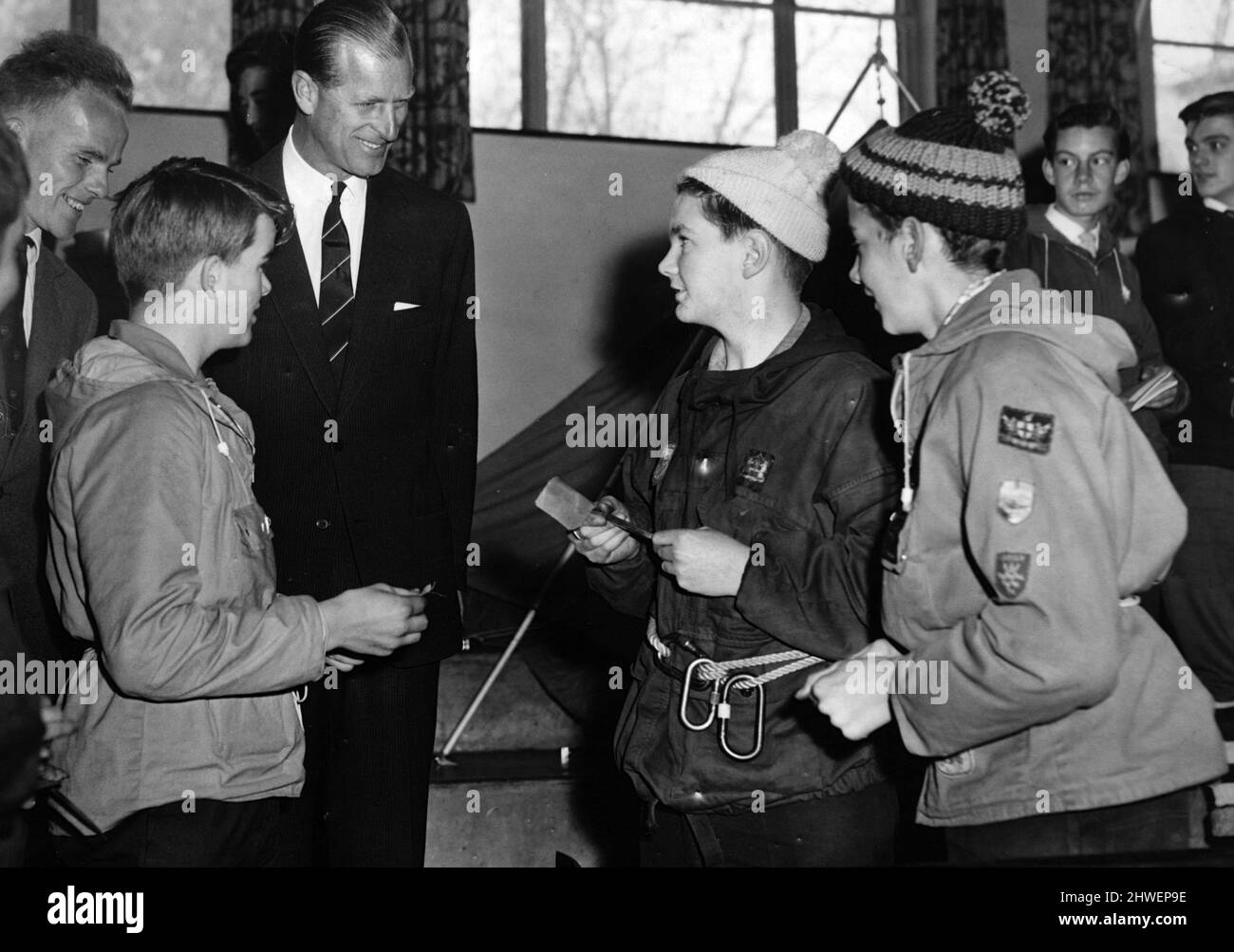 The Duke of Edinburgh visits a school in Birmingham. 24th October 1969 ...