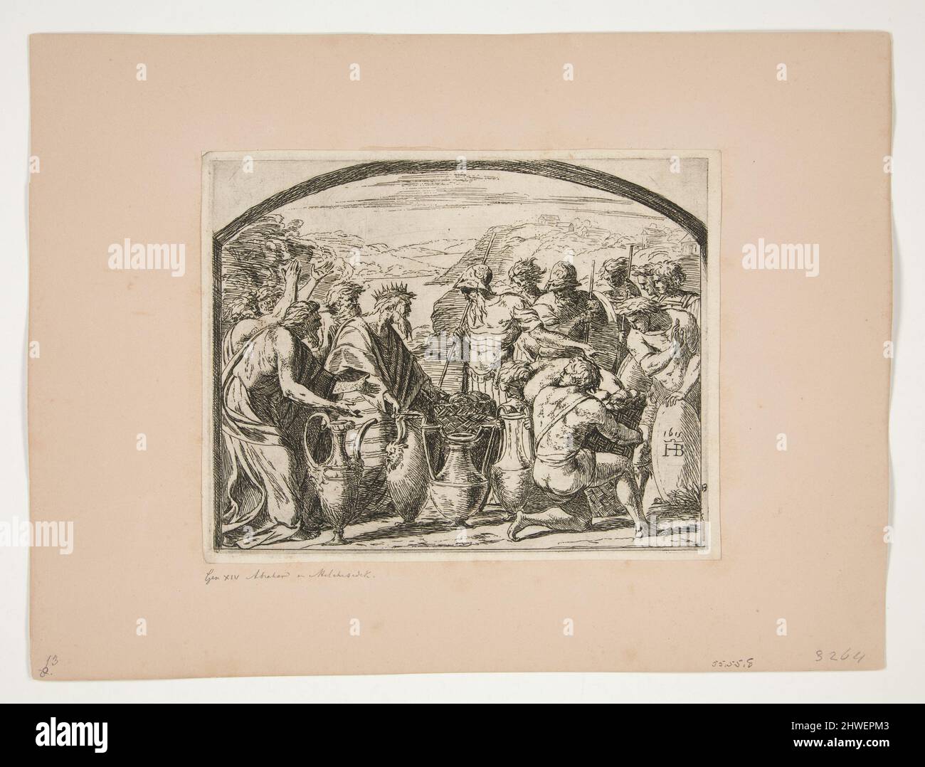 Melchizedek bread and wine hi-res stock photography and images - Alamy