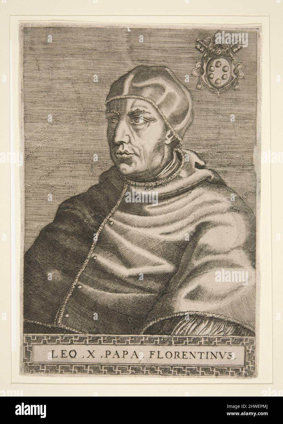Pope Leo X. Artist: Unknown Stock Photo - Alamy